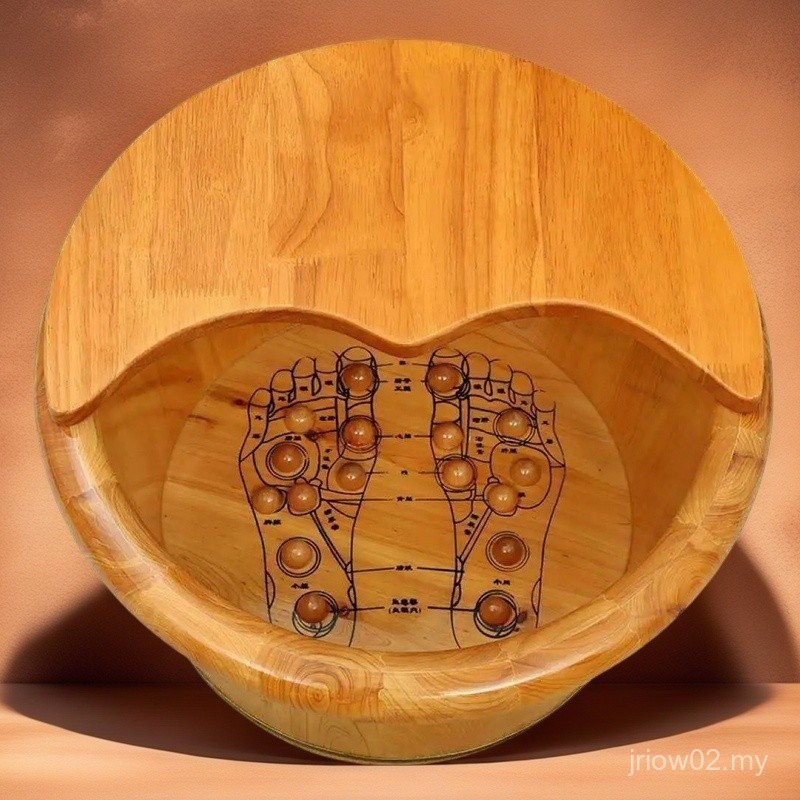 [6.20,000 People Collection] Cedar Wood Healthy Foot Bath Foot Bath ...