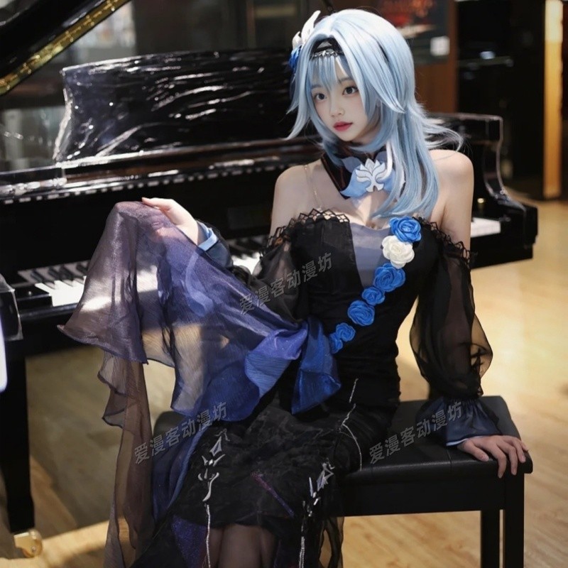 [1262 People Collection] Yuanshen cos Spray Knight Yula Concert ...