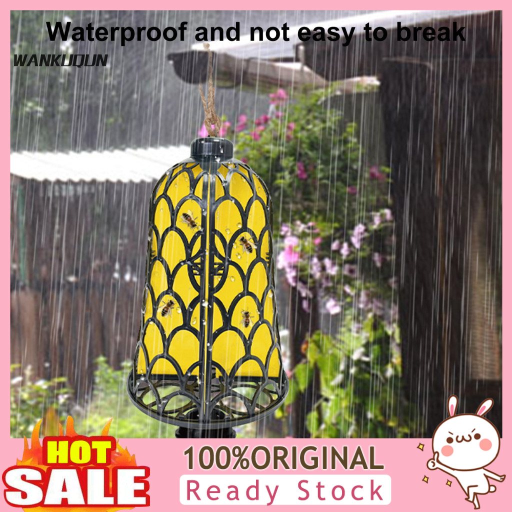 [Ready stock] Wasp Trap with Sticky Paper Effective Hanging Wasp Trap ...