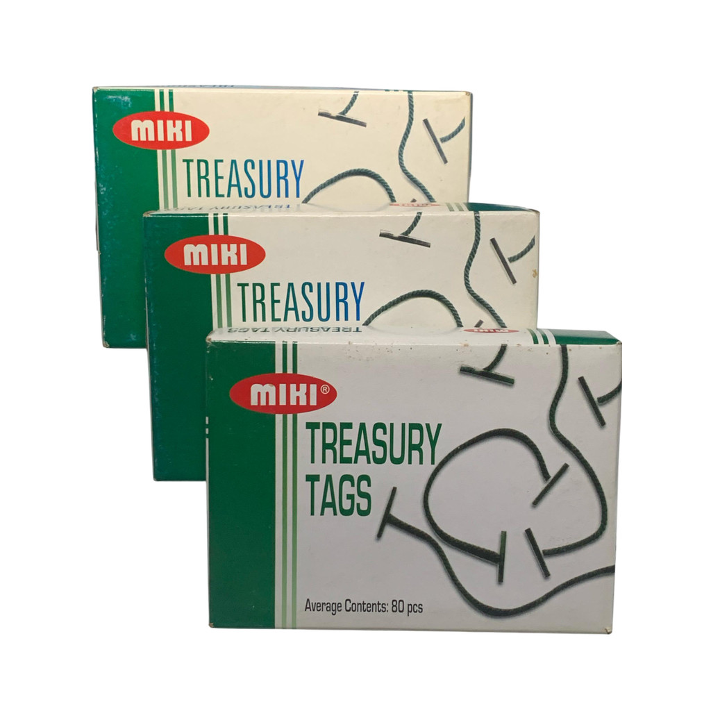 [ Stock CLEARANCE ] MIKI Treasury TAGS / Tali Hijau - Treasury Tags No ...