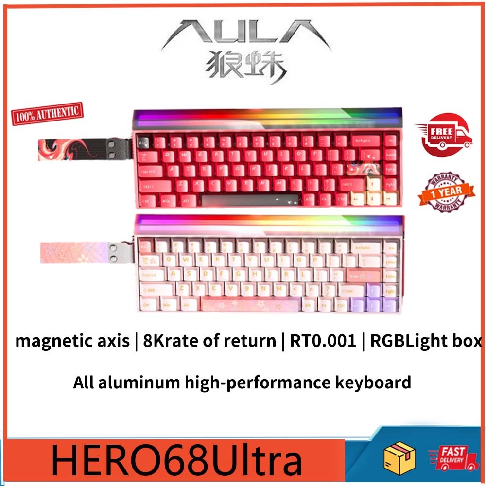 AULA Hero68HEUltra All Aluminum High Performance Gaming and Esports ...