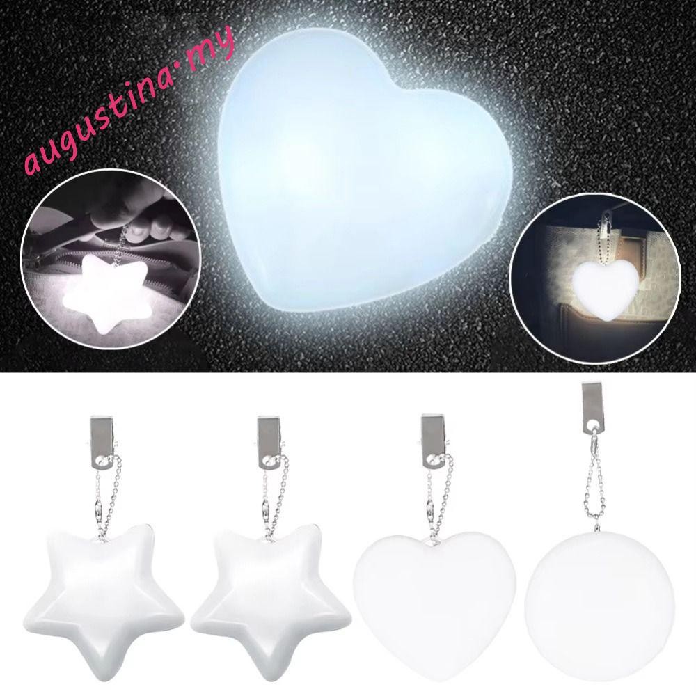 AUGUSTINA Heart LED Light, Automatic Activated Star Shaped Handbag Lamp ...
