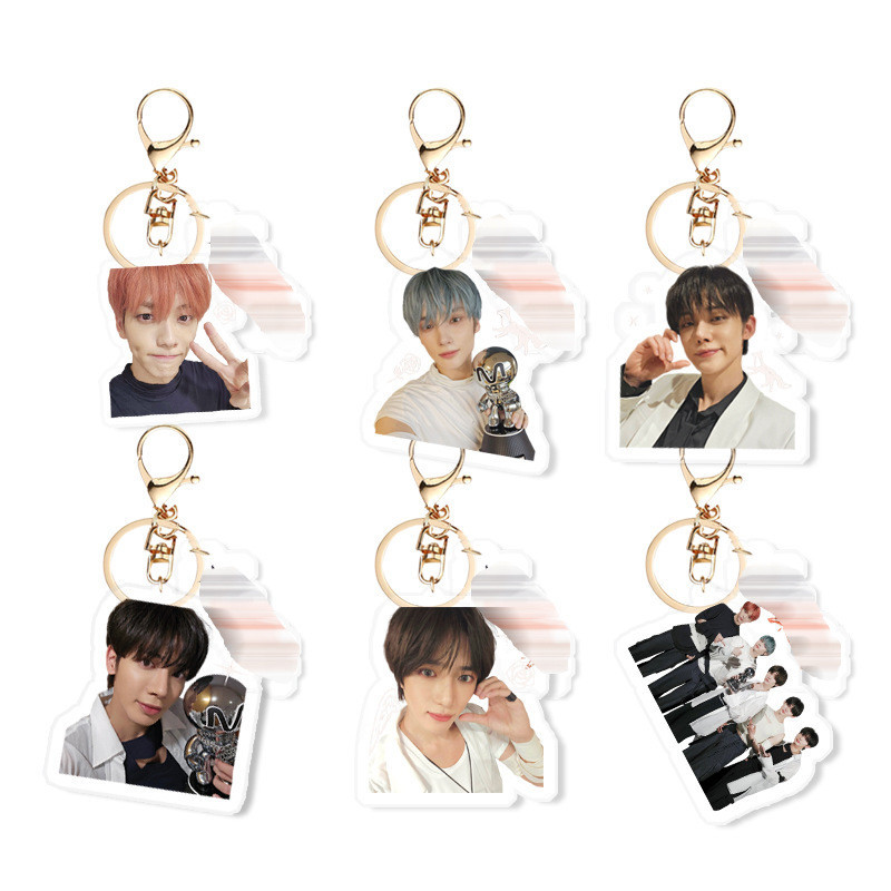 Kpop TXT Acrylic Keychain Key Bag Pendant SOOBIN YEONJUN TAEHYUN ...