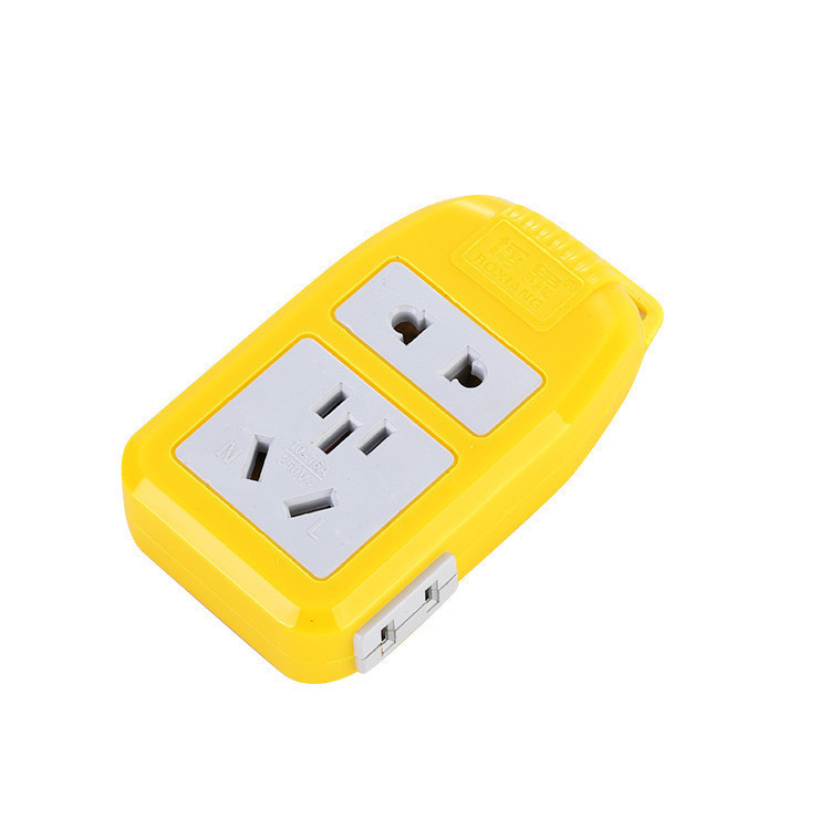 Socket Wiring 11 Plug-In Board Floor Mopping Socket Yellow Engineering ...