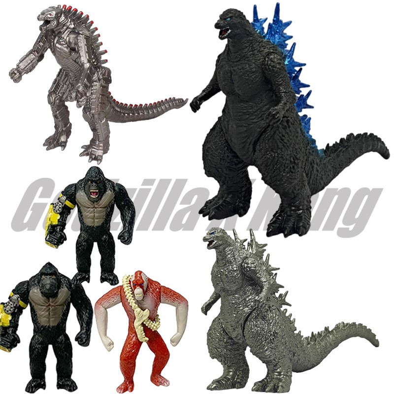 Godzilla VS Kong Godzilla Movable Joint Model Toy King Kong Action Figures Doll | Shopee Malaysia
