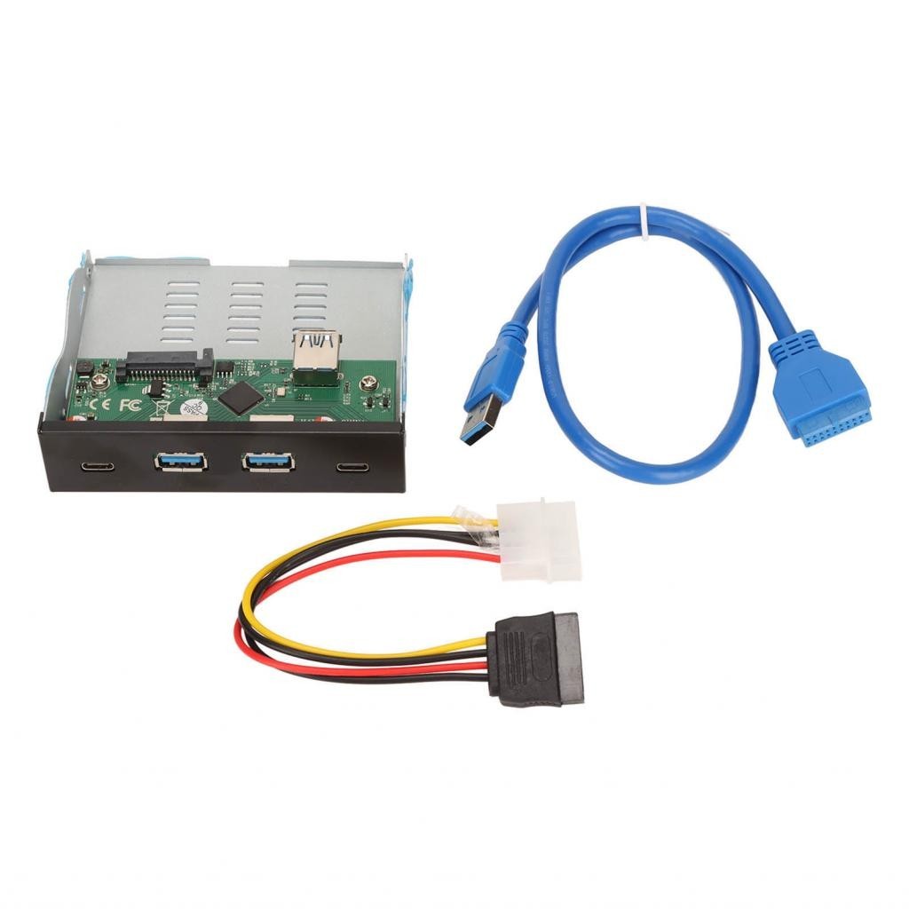 Shopp Front Panel USB 3.1 Hub 3.25in 4 Downstream Ports 1 Uplink Port ...