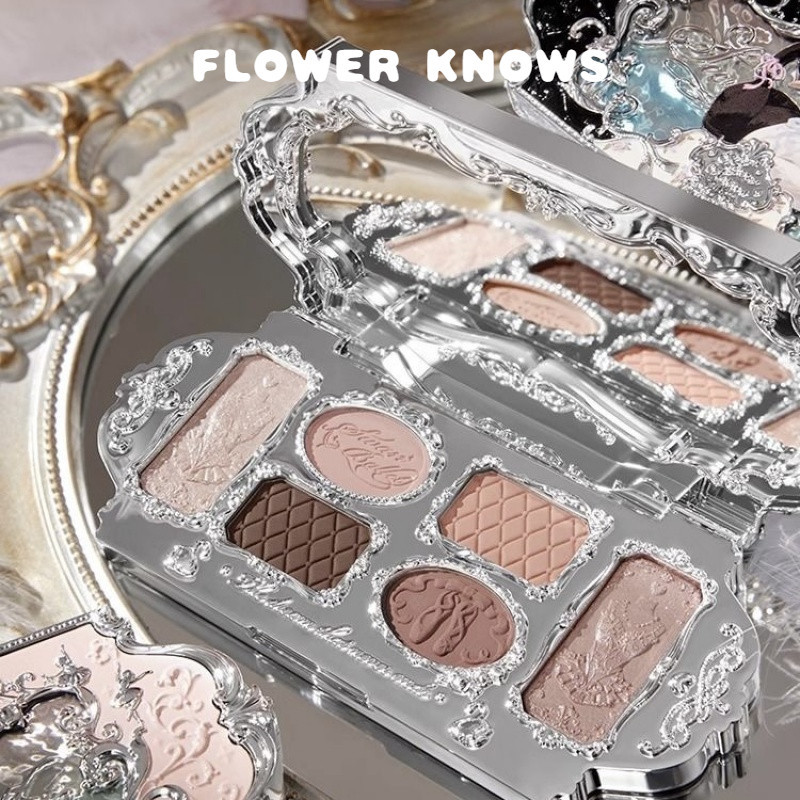 FLOWER KNOWS Eyeshadow 花知晓眼影天鹅芭蕾六色眼影盘 Six-Color Eyeshadow Palette Swan ...