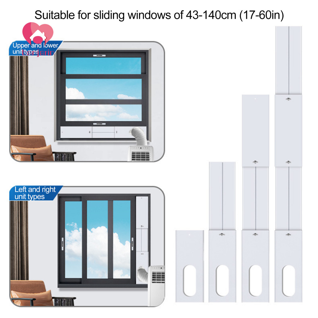 Banjarin Pvc Window Seal Kit Air Conditioning Window Kit Portable Air ...