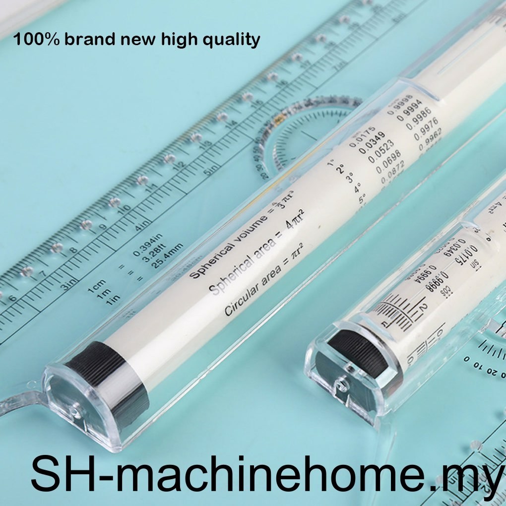 Drawing Tool Measuring Scale Ruler Plastic Universal Roll Draw Rulers ...