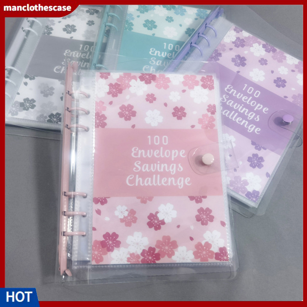 manclothescase Reusable Money Saving Binder Numbered Pocket Money ...
