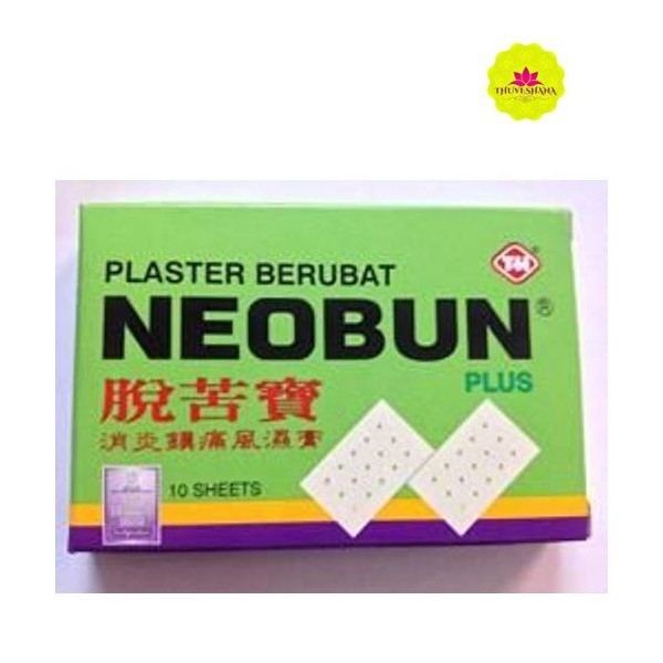 M Plaster Berubat Neobun Plus Medicated Plaster Japan 10 Pcssheet Pain ...