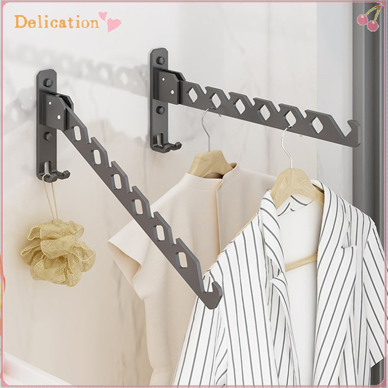 Delication Clothes Drying Rack 180°Adjustable Clothes Drying Hanger ...