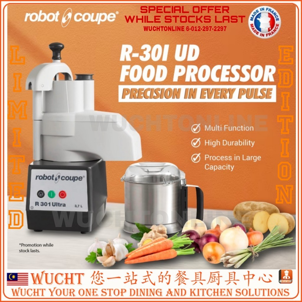 【WUCHT】ROBOT COUPE R301 ULTRA FOOD PROCESSOR R301U | Shopee Malaysia