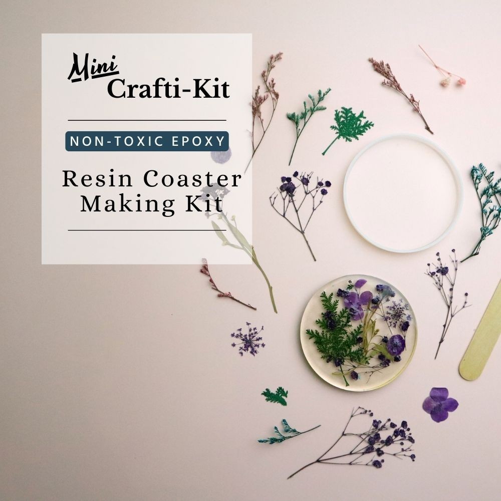 Resin Coaster DIY Kit | Crafti-Kit Craftiviti | Full Guide Making Gift ...