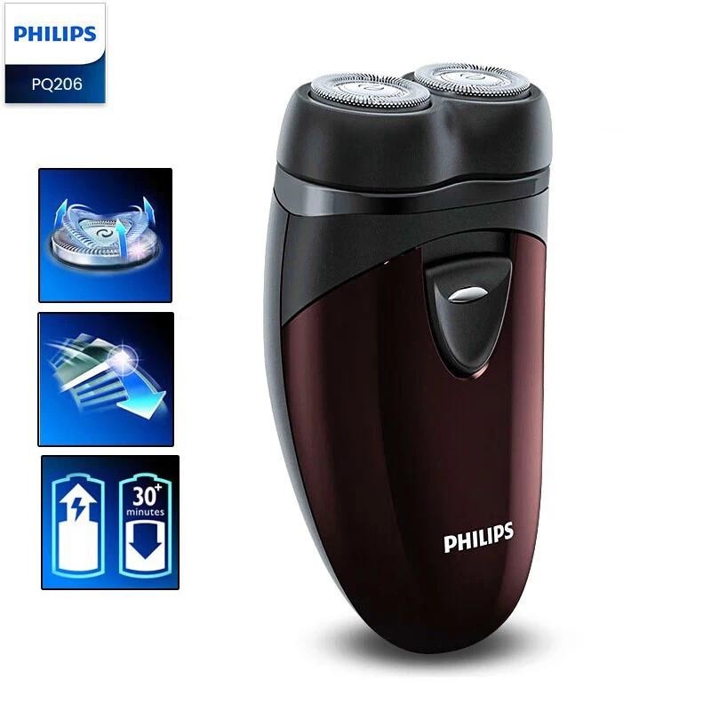 Philips Shaver Portable Electric Shaver PQ206 AA Battery Floating Self ...