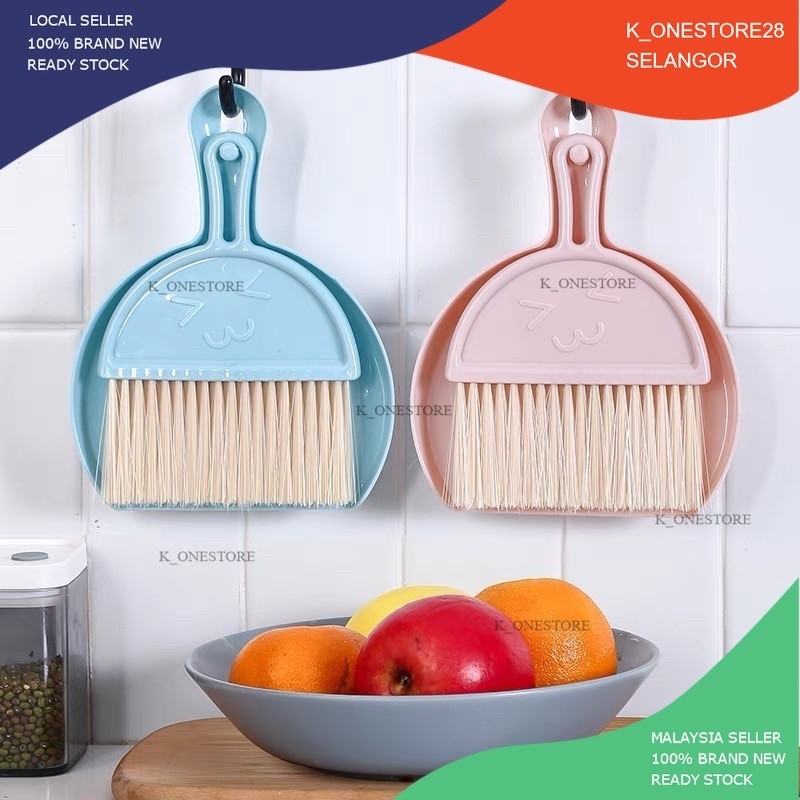 🔥Ready Stock🔥Broom Dustpan Set Mini Plastic Hand Dust Pan Brush for ...