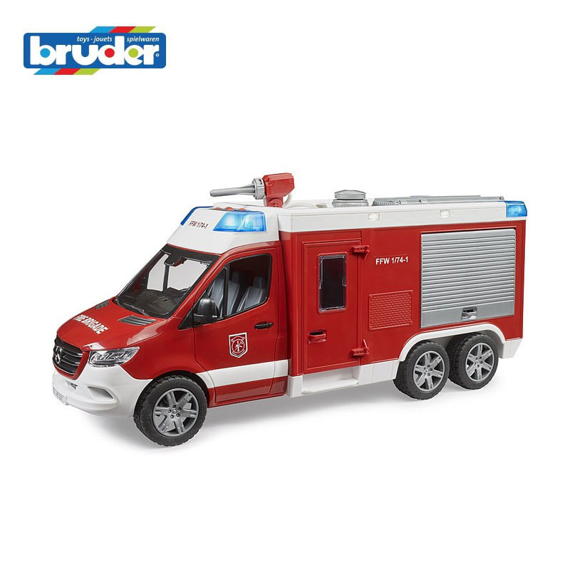 Bruder 02680 MB Sprinter Fire Engine With Light And Sound Module ...