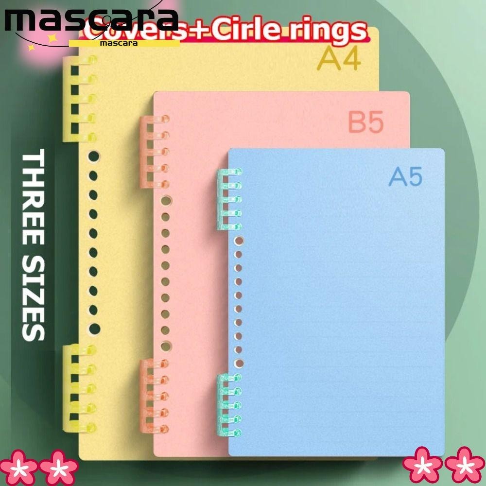 4Pcs Loose-leaf Book Cover, PP A4 A5 B5 DIY Loose Leaf Notebook ...