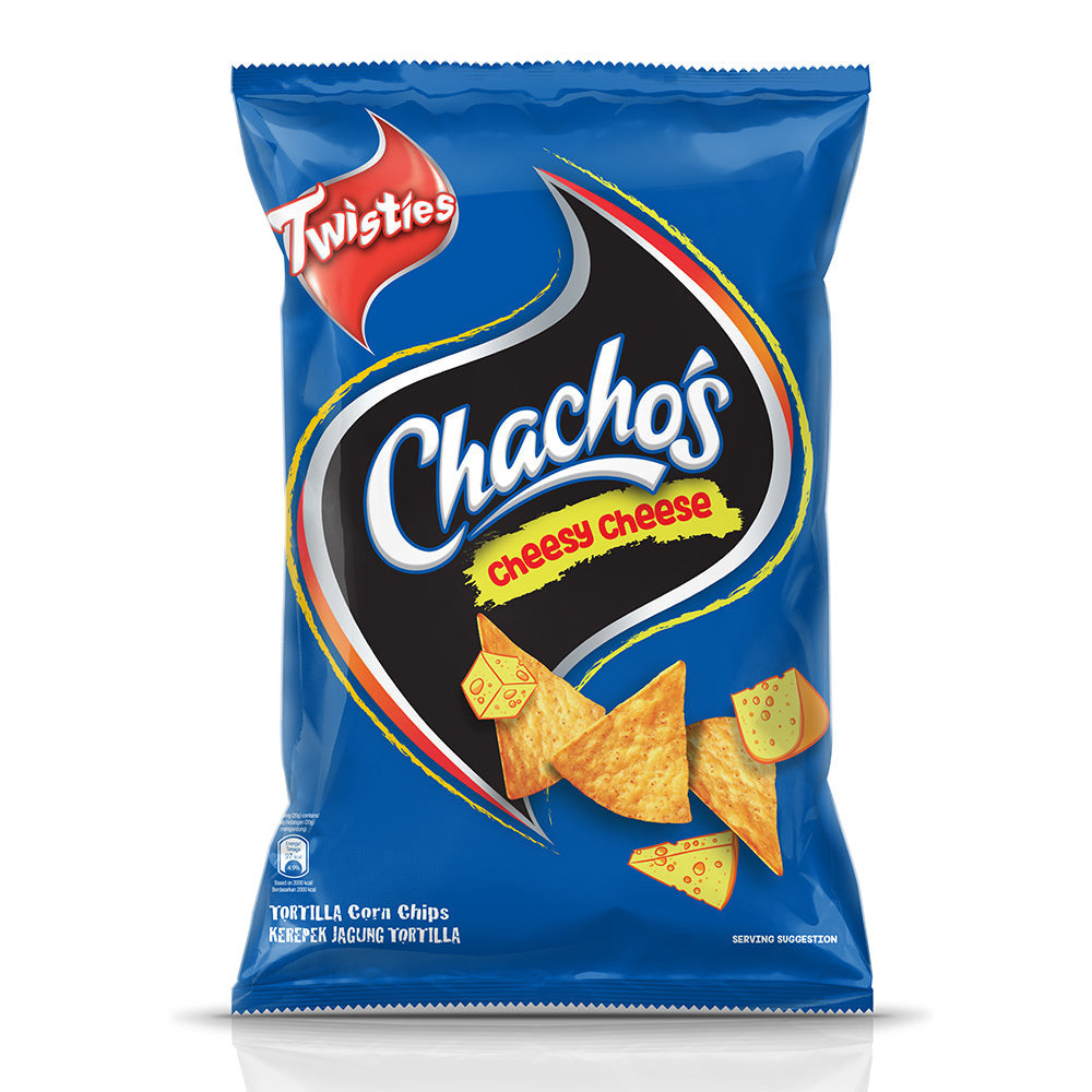 Twisties Chacho’s Cheesy Cheese Tortilla Corn Chips 160g | Shopee Malaysia