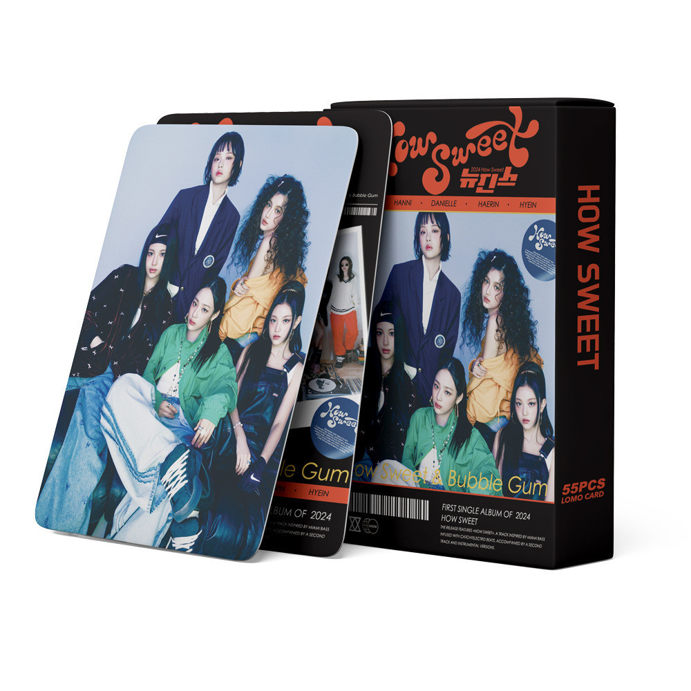 55pcs/box NJ Photocards Supernatural Bubble Gum How Sweet Album Bunnies ...