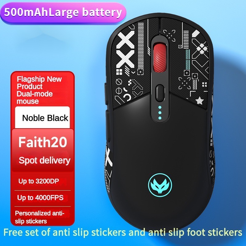 2024 New Style Wireless Mouse 2.4G Bluetooth 5.1 Wireless Dual Mode ...