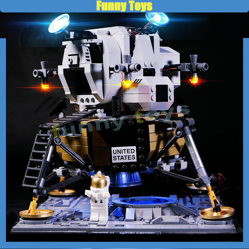 (Lighting accessories) Aerospace Series 10266 Apollo 11 Lunar Module ...