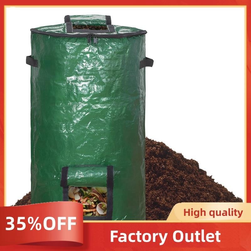 1 Pcs Composter Compost Bin Bag Fermentation Sealable Compost Bucket ...