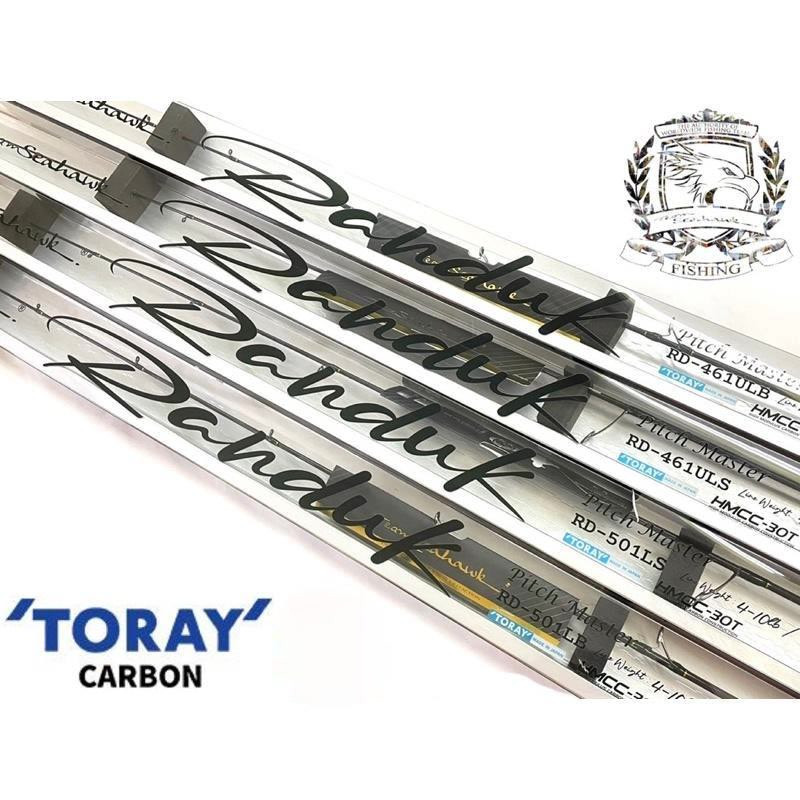 Team Seahawk Randuk Pitch Master Baitcasting & Spinning Rod BC baitcast ...