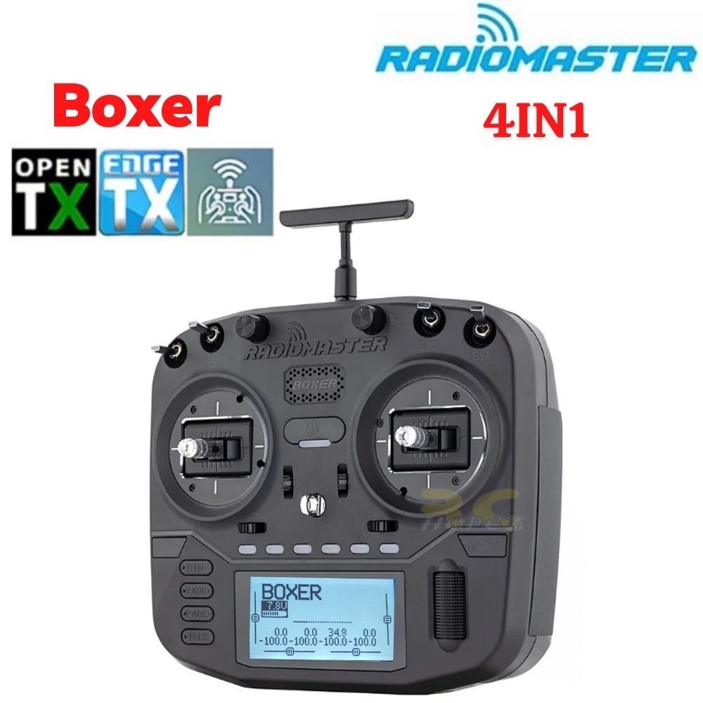 Radiomaster Boxer 2.4GHz 16CH Hall Gimbals 4IN1/ELRS/CC2500 EdgeTX ...