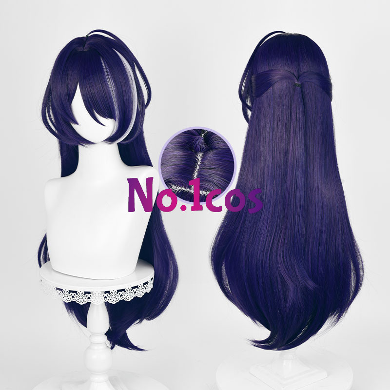 Wig Acheron HSR Honkai Star Rail Cosplay Heat Resistant Synthetic Hair ...