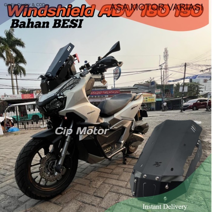 Windshield ADV 160 ADV 150 Robot Model made of iron motorbike | Shopee ...