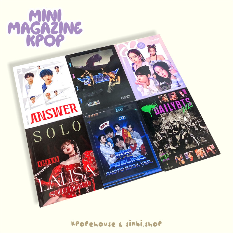 Photobook KPOP MAGAZINE ZINE PHOTO ALBUM UNOFFICIAL PHOTOCARD PHOTO ...