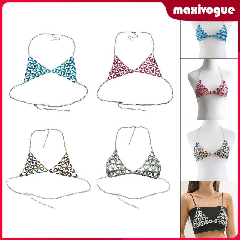 [MaxivogueMY] Women's Body Chain Body Accessories Bikini Harness Chain ...