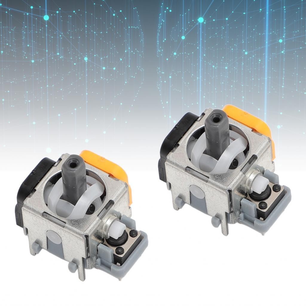 Maib 2Pcs Hall Effect 3D Analog Sensor Joystick Module Rocker Replacement Anal EJJ | Shopee Malaysia
