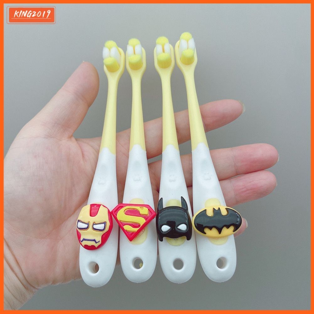 Baby Super Soft Childrens Toothbrush 3-12 Years Old Captain America ...