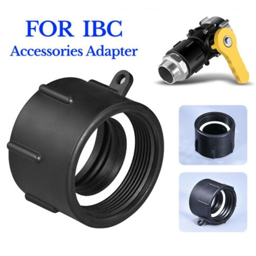 1000L 60mm/2in IBC water for tank Garden Hose heavy duty BSP adaptor ...