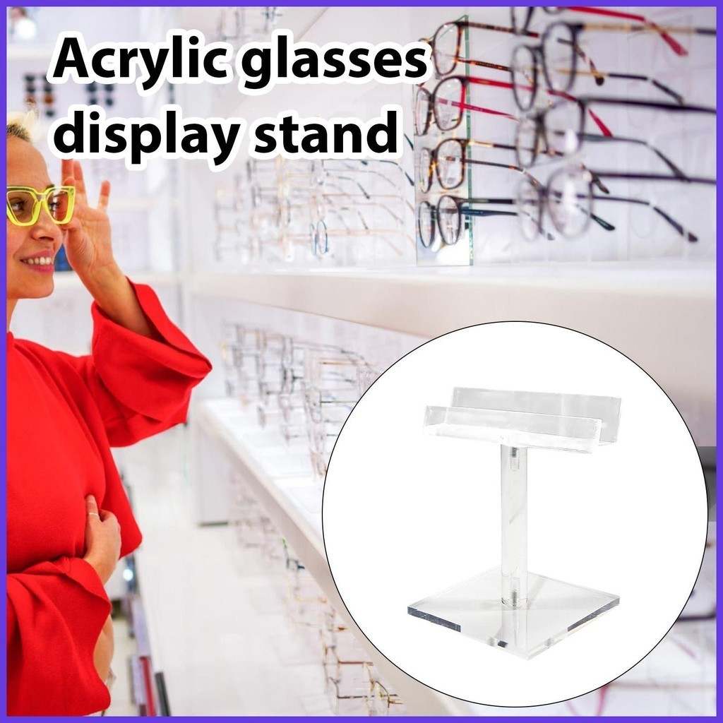 Sunglasses Display Stand Clear Acrylic Sunglasses Organizer Tiered ...