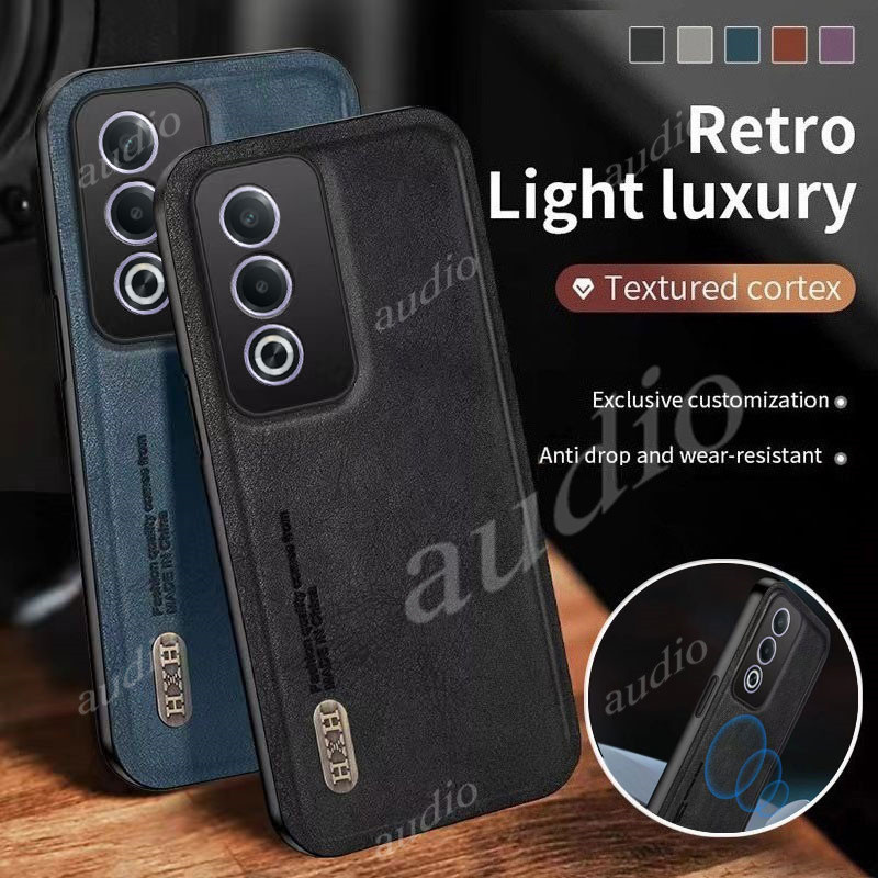 Luxury Leather Casing For Oppo A3 Pro A3Pro 5G 2024 Phone Case Frosted ...