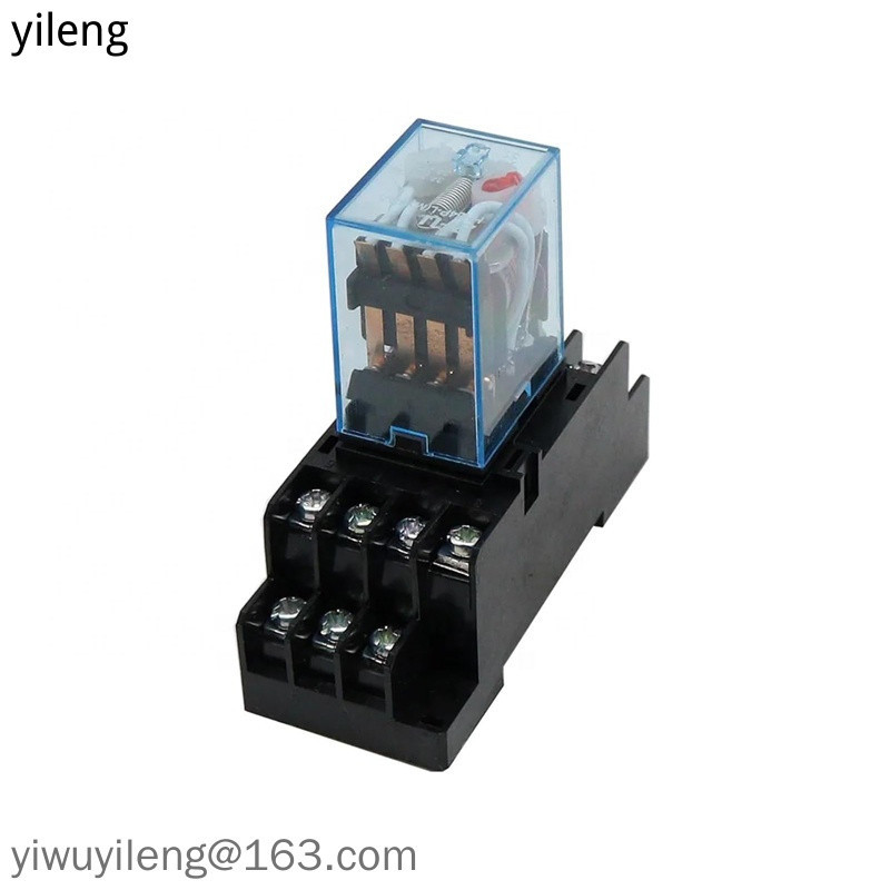 Omron MY4NJ Electromagnetic power relay 1 set with base | Shopee Malaysia