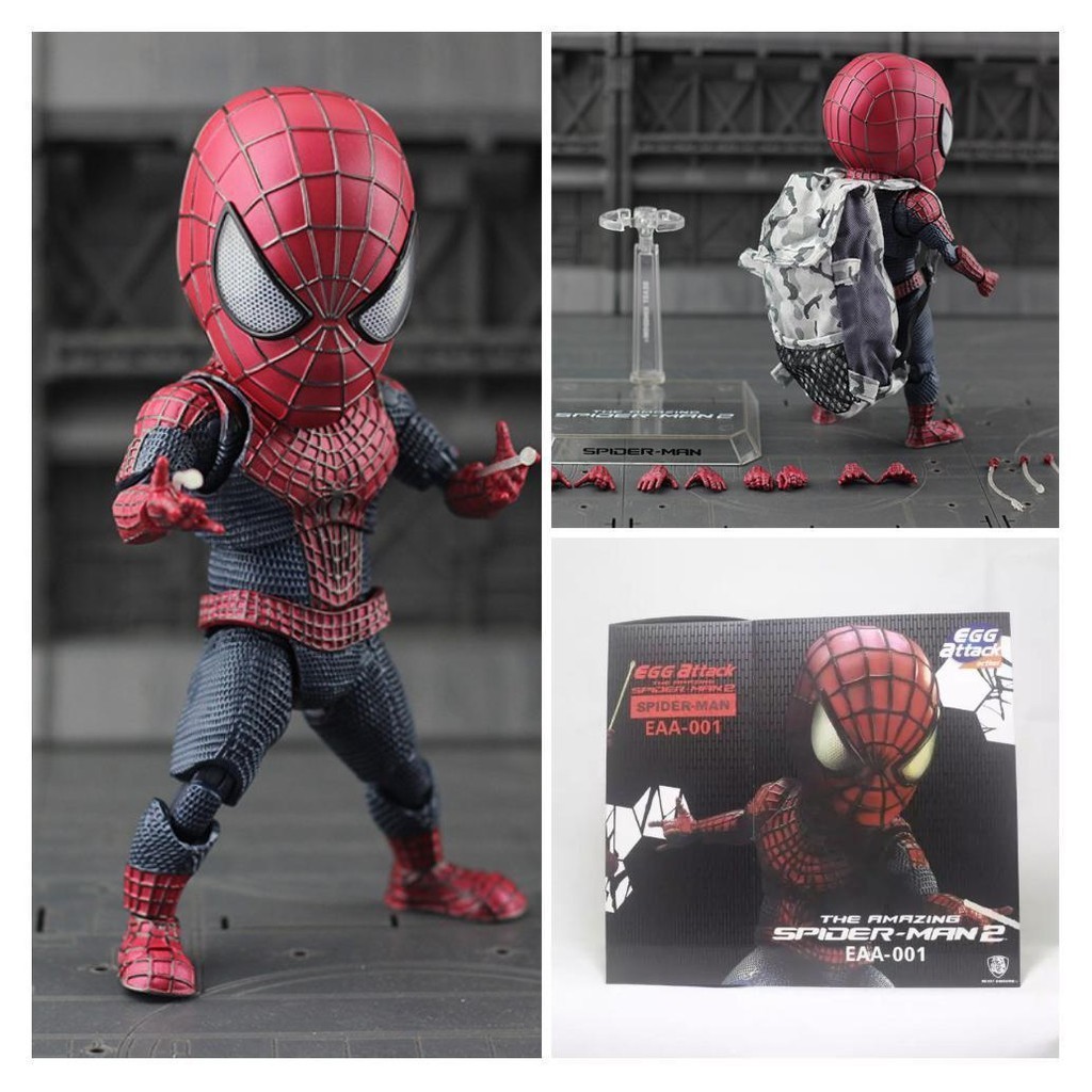 18Cm Avengers Egg Extraordinary Spider Spider Man2Q version Spider-Man ...