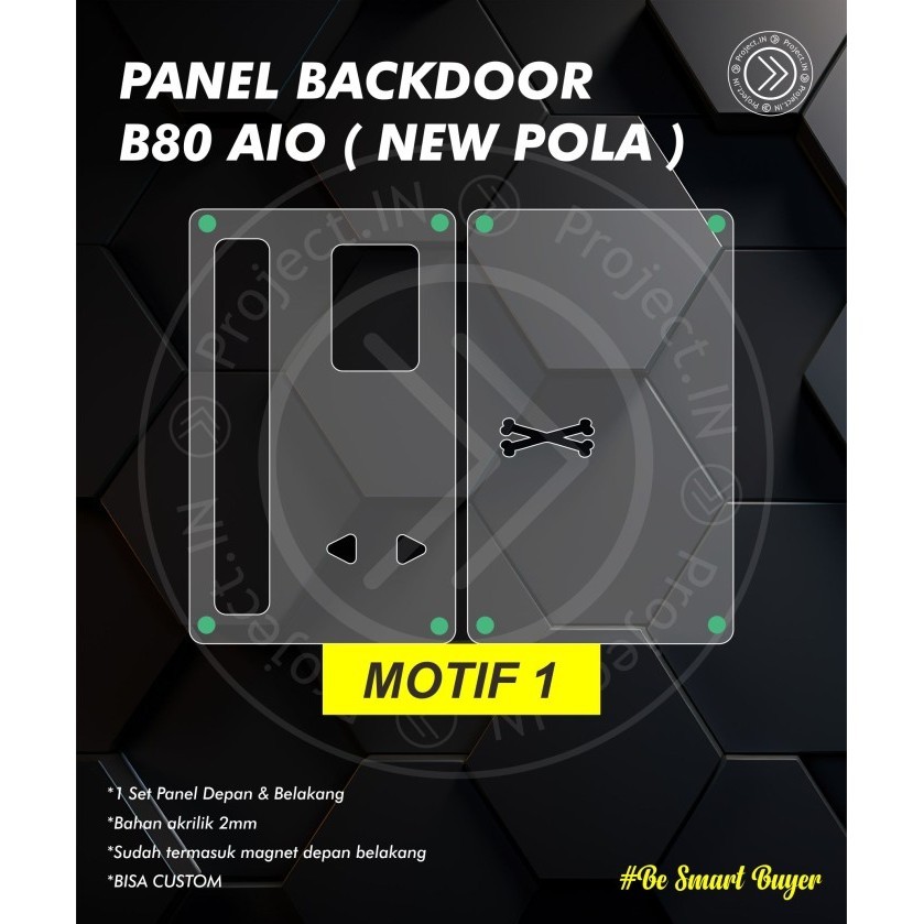 Centaurus B80 backdoor Panel + PRECISION MAGNET (NEW) - MOTIF 1 ...
