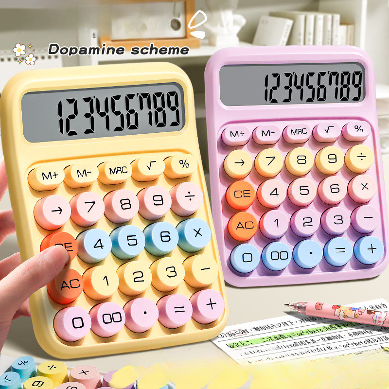 Dopamine Calculator 12 Digits Desktop Calculator Mechanical Keyboard ...