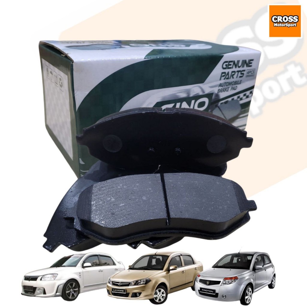 GINO BRAKE PAD FRONT FOR PROTON SAGA BLM / PROTON SAGA FL / PROTON SAGA ...