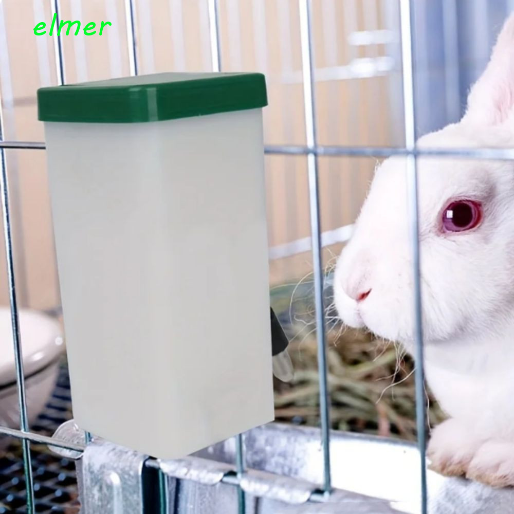 ELMER Rabbit Water Dispenser, Automatic Plastic Pet Hanging Feeder ...