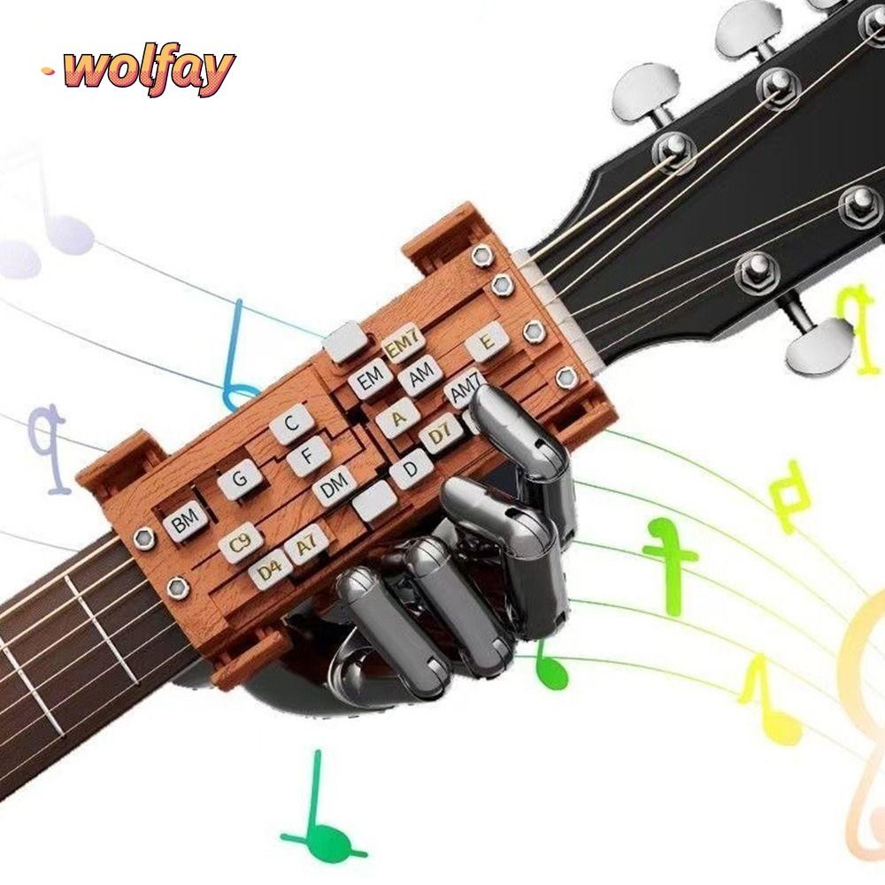 WOLFAY Guitar Teaching Presser, Guitar Practice Aid Portable Acoustic ...