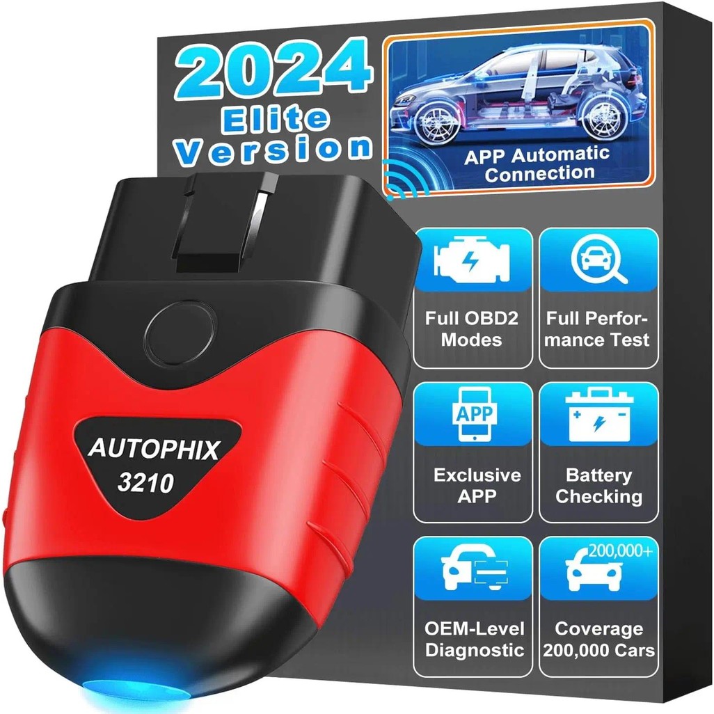 AUTOPHIX 3210 Bluetooth OBD2 Scanner Full OBD2 Code Reader Check BAT ...