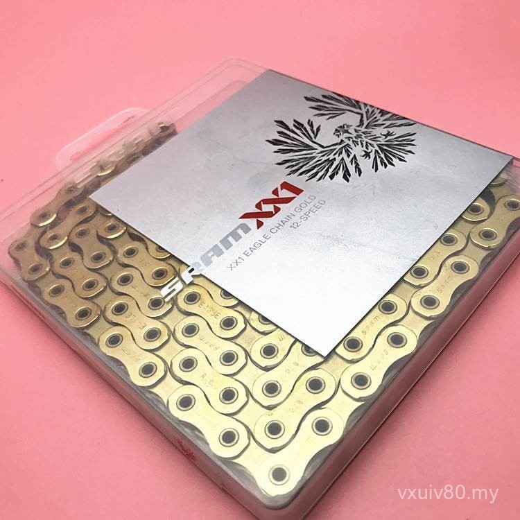 Jalan awam gunung SRAM berkotak rantai basikal RED GX XX1 X1 NX 11 ...