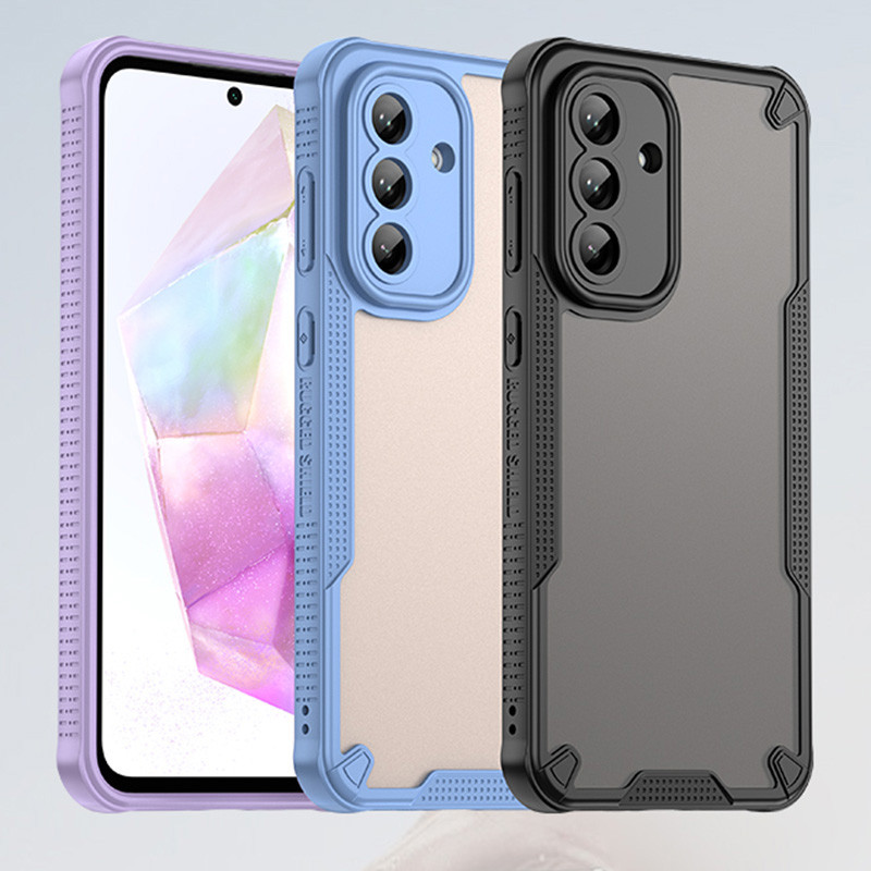 For Samsung Galaxy A56 A36 A26 A06 A16 5G Case Shockproof Armor Matte Clear Shell Cover | Shopee ...