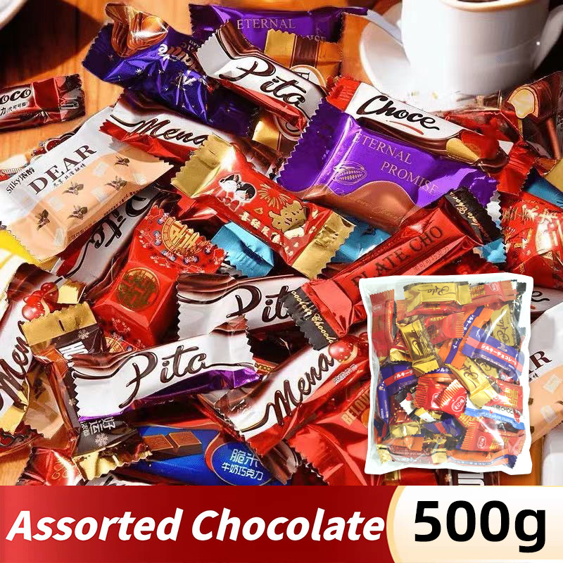 Assorted Milk Creamy Chocolate Bonbons per kilo Cocoa dark chocolate ...