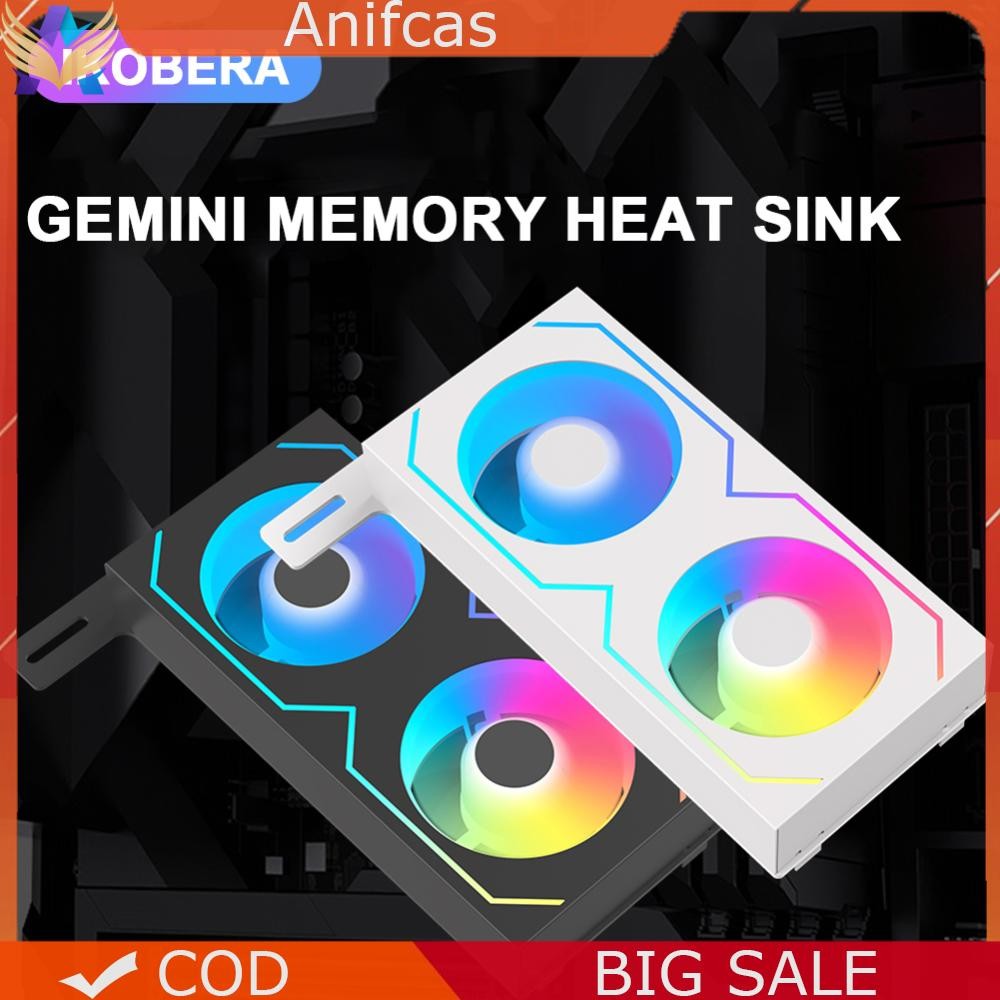 RAM Memory Cooler 4Pin PWM/5V 3Pin ARGB PC Memory Cooling Radiator for ...